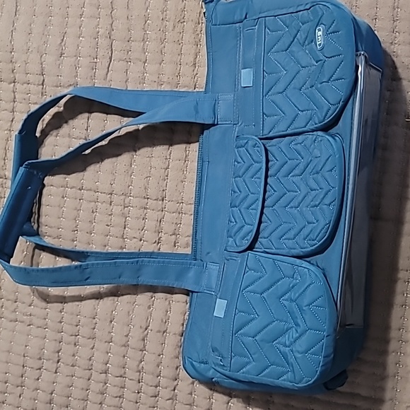 lug | Bags | Lug Blue Shouldertote Bag | Poshmark